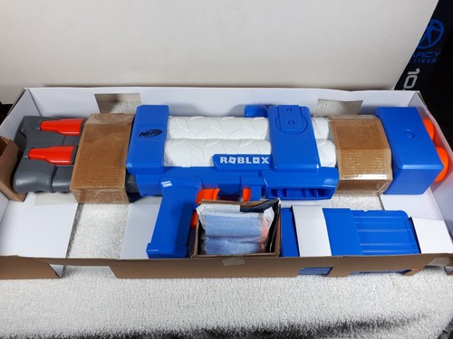 NERF Roblox Arsenal Pulse Laser Motorized Dart Blaster Gun Hasbro New ...