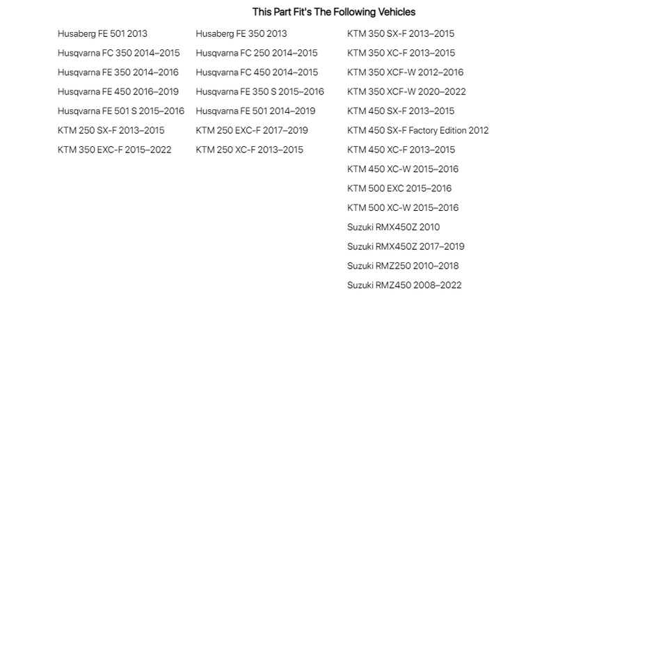 Motion Pro Replacement Pigtails For Fuel Injector Cleaner Kit HYB For ...