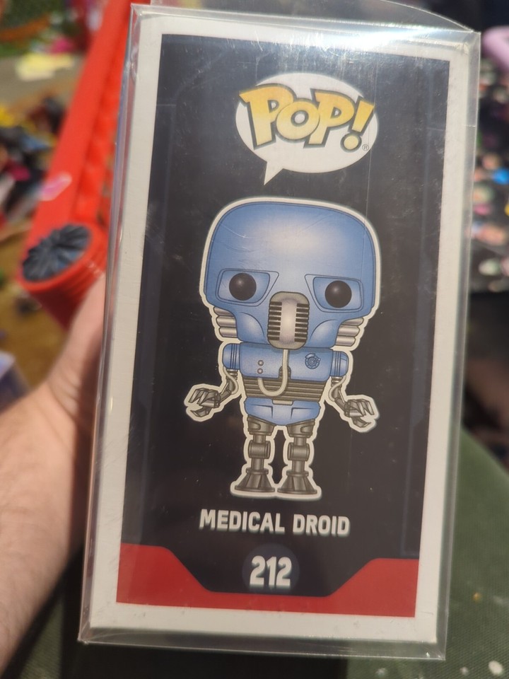 NEW Funko POP Star Wars Medical Droid Vinyl Figure #212 NIB Walgreens ...