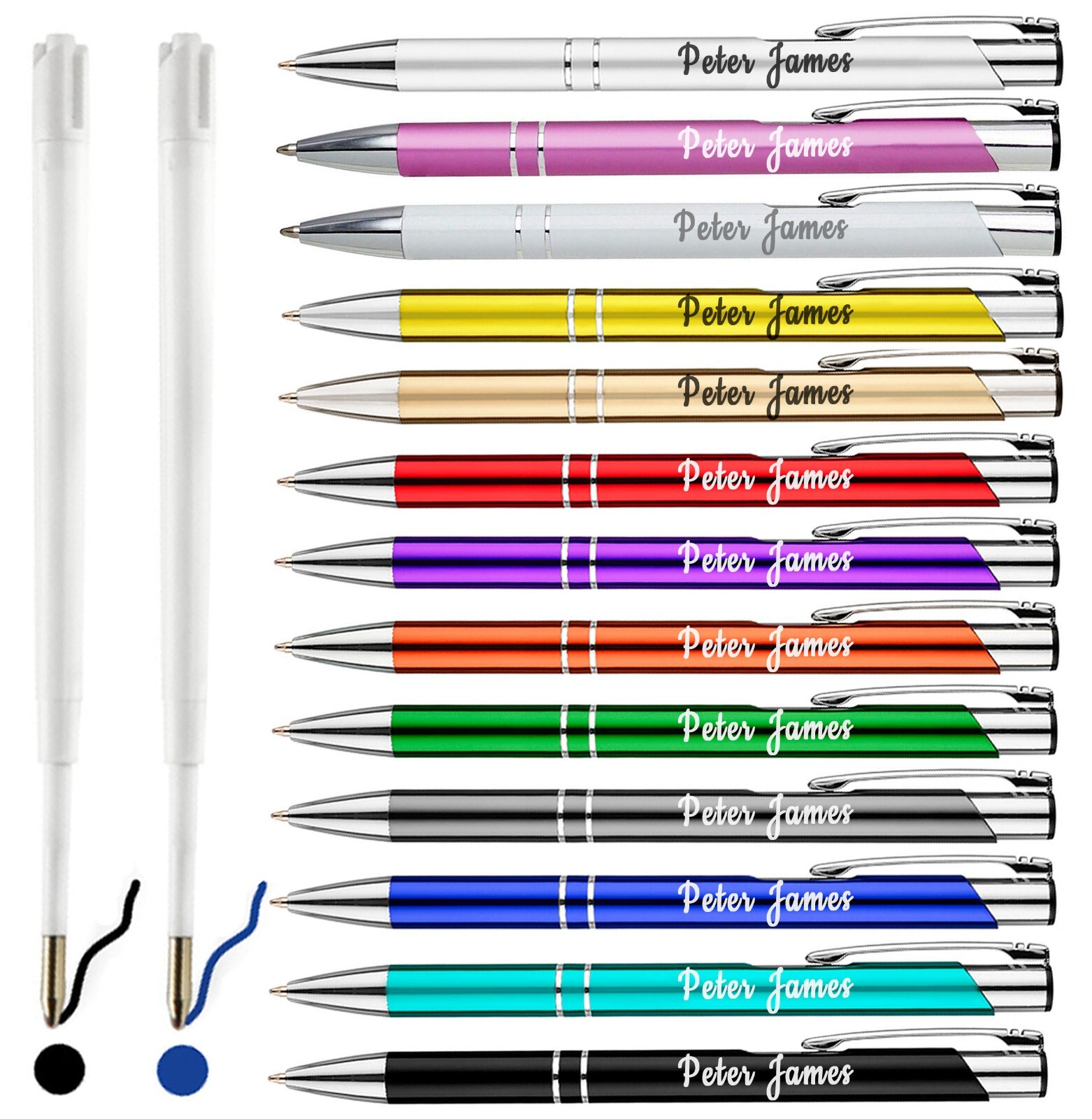 Personalised High Quality Pen With Your Message Engraved, Gift Boxed or ...