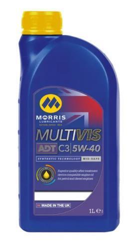 4x MORRIS 5W40 Fully Synthetic Engine Oil 1L ACEA C3 Longlife-04 WSS ...