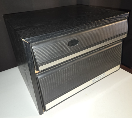 Vintage Nintendo NES 2-Drawer 28 Game Controller Zapper Storage Case ...