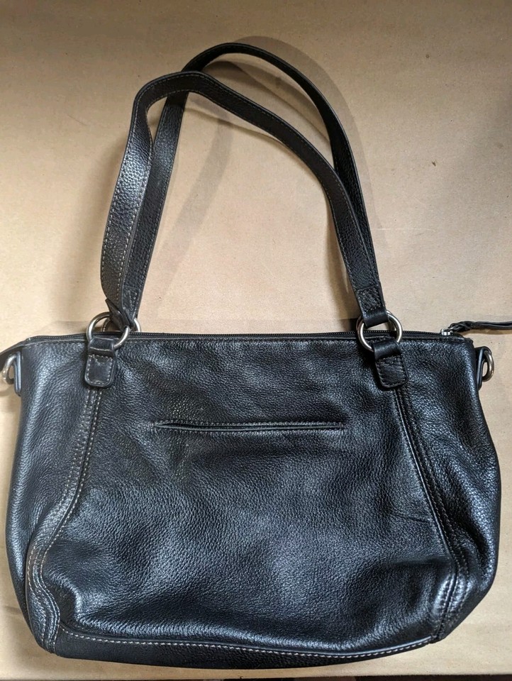 The Sak Bags | The Sak Black Pebbled Leather Shoulder Bag | eBay