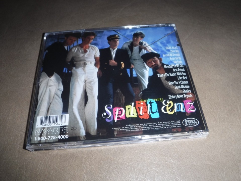 SPLIT ENZ Anniversary CD live 1993 20th Anniversary Tour | eBay