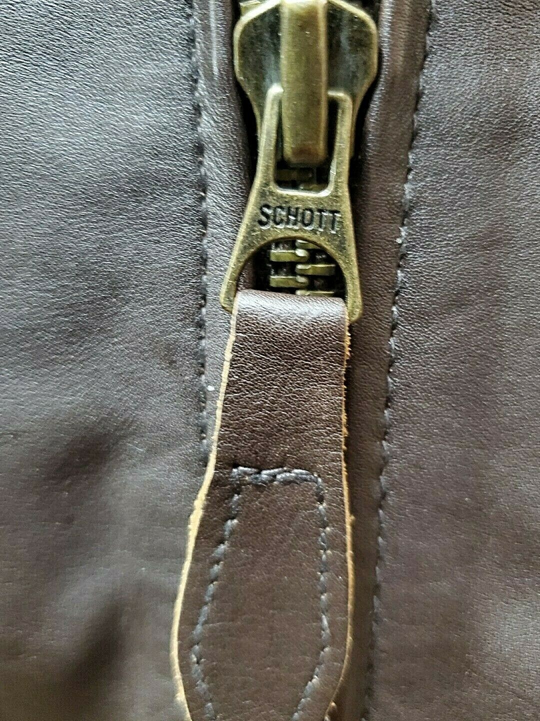 NEW Schott NYC Brown Supple cowhides Leathers Jacket NEW/Tags Rare Slim ...