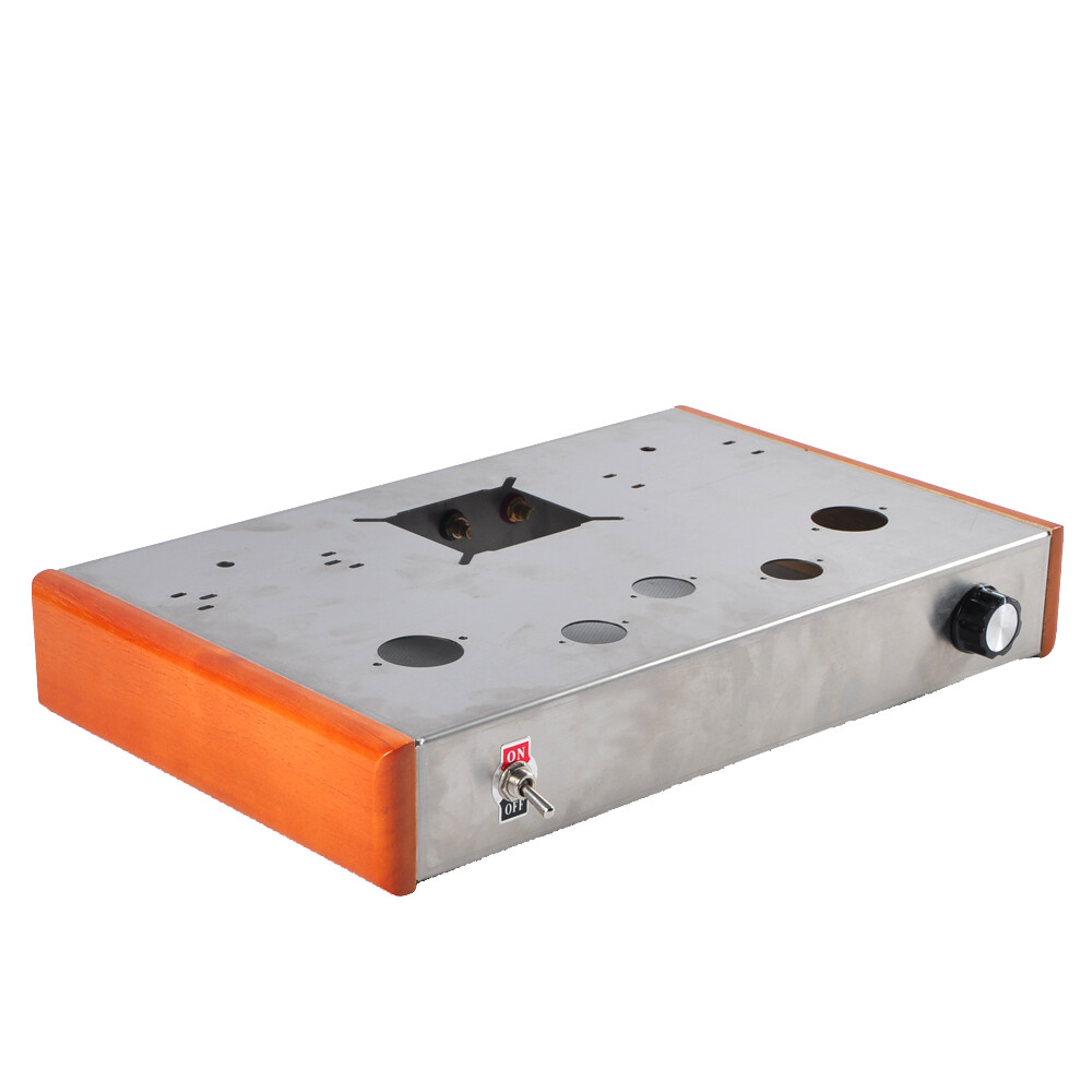 1pc 300B Tweed Deluxe Stainless Steel Chassis 2A3 300B KT88 Tube Amplifier DIY | eBay