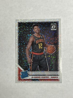 Deandre Hunter 2019-20 Panini Optic Rated Rookie card #198 White ...