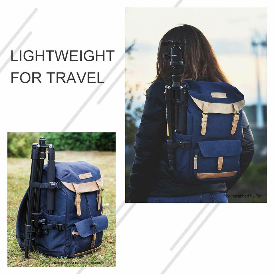 K&F Concept Camera Backpack Waterproof Photography Travel Bag for DSLR ...