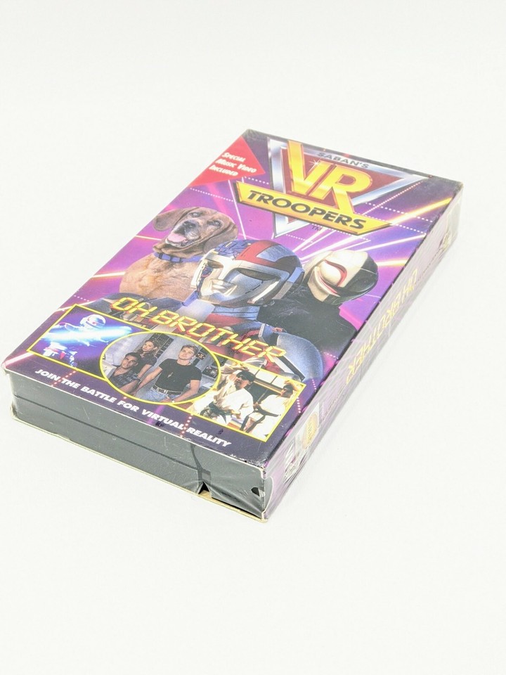 VR Troopers - Oh Brother (VHS, 1994) extremely rare factory sealed ...