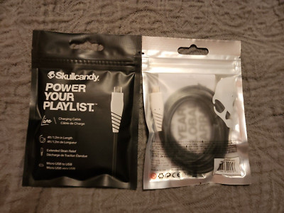 Skullcandy 4ft Micro USB charging cable lot of 2 | eBay