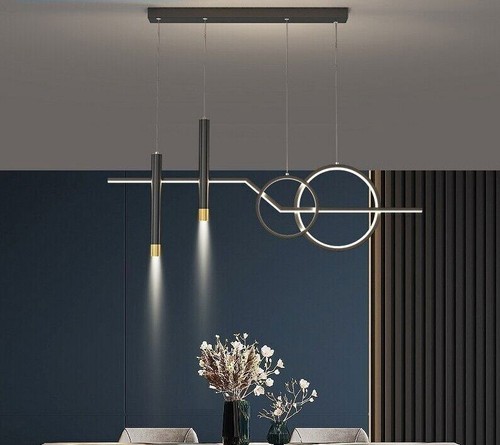 Luster Spotlight Pendant Lamp Black Gold Body Color Fixture Lighting ...
