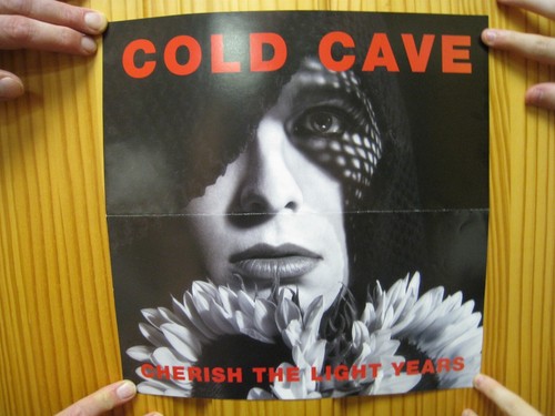Cold Cave Poster Wesley Eisold Cherish The Light Years Face Shot ...