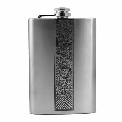 8oz Chinese Dragon and Phoenix Stainless Steel Flask | eBay