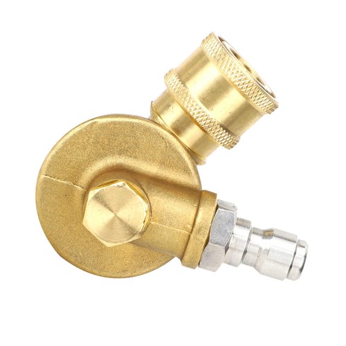 7 Level Adjustable Spray Nozzle 240 Degree Pressure Washer Tip 1/4 Inch ...
