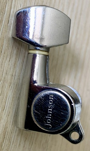 Vtg Johnson Electric Guitar Original Logo Tuner Tuning Peg | eBay