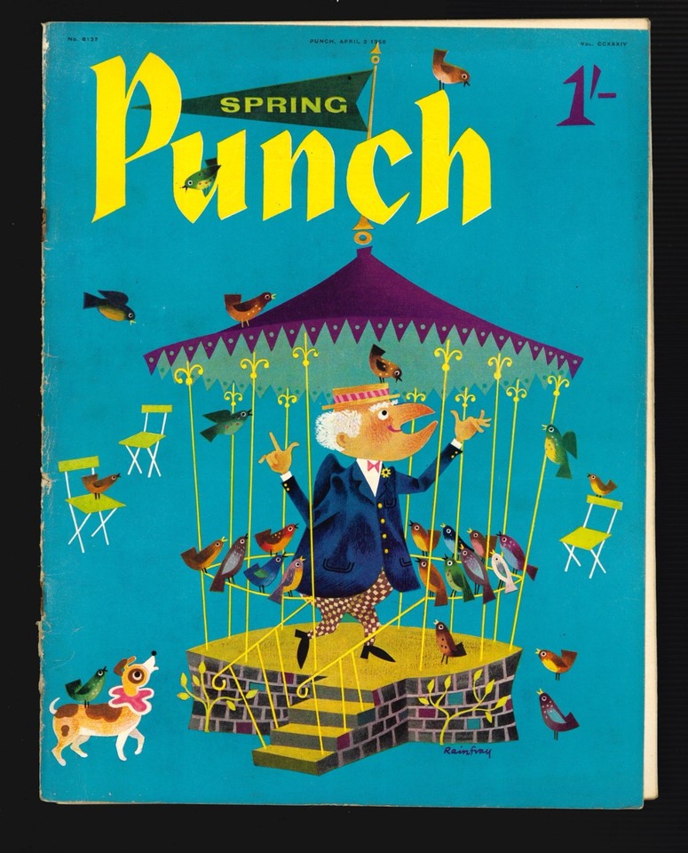 Punch Magazine Back Issues 1958 - 1960 Humorist Satire | eBay UK