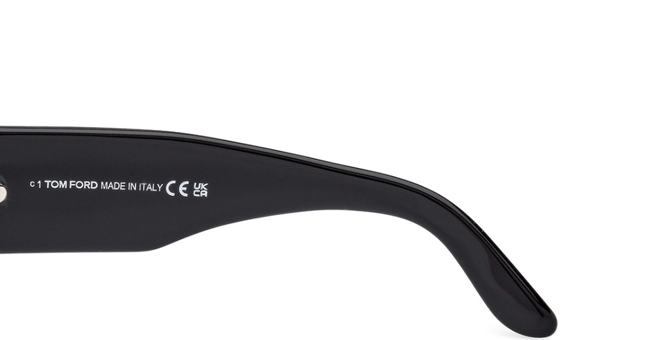 TOM FORD TF 1044 Bronson Sunglasses 01A Black - Gray lenses 60 New | eBay