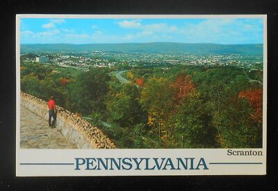 1987 Red Shirt Kid at The Moosic Street Lookout Lackawanna Valley ...
