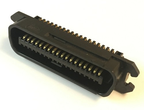 AMP TE TYCO D-Sub 36 Pin Position Conductor SCSI IDC Connector MALE ...