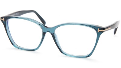 NEW TOM FORD TF5949-B 092 Blue Eyeglasses Frame 56-15-140mm B44mm Italy ...
