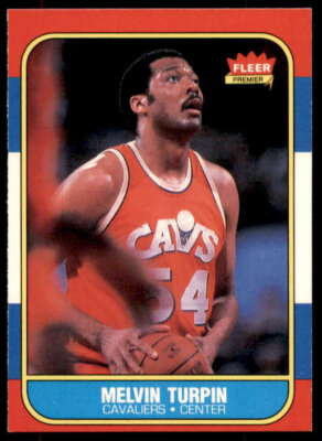 Mel Turpin Card 1986-87 Fleer #116 | eBay