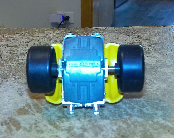 vintage structo weird wheels yellow hot rod car in very good shape used ...