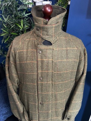 Rydale Made In England Tweed Hunting Coat Jacket Mens 3XL Green Wool ...