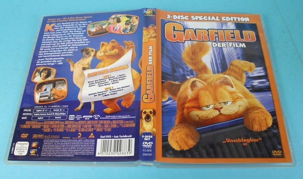 Garfield 2 Dvd