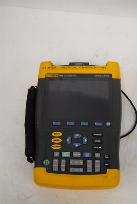 Fluke 199B 200MHz 2CH Handheld Digital Oscilloscope (S17) | eBay