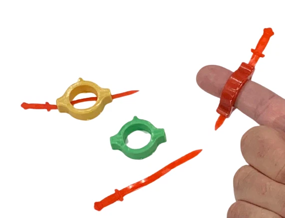 Swords With Finger Holes