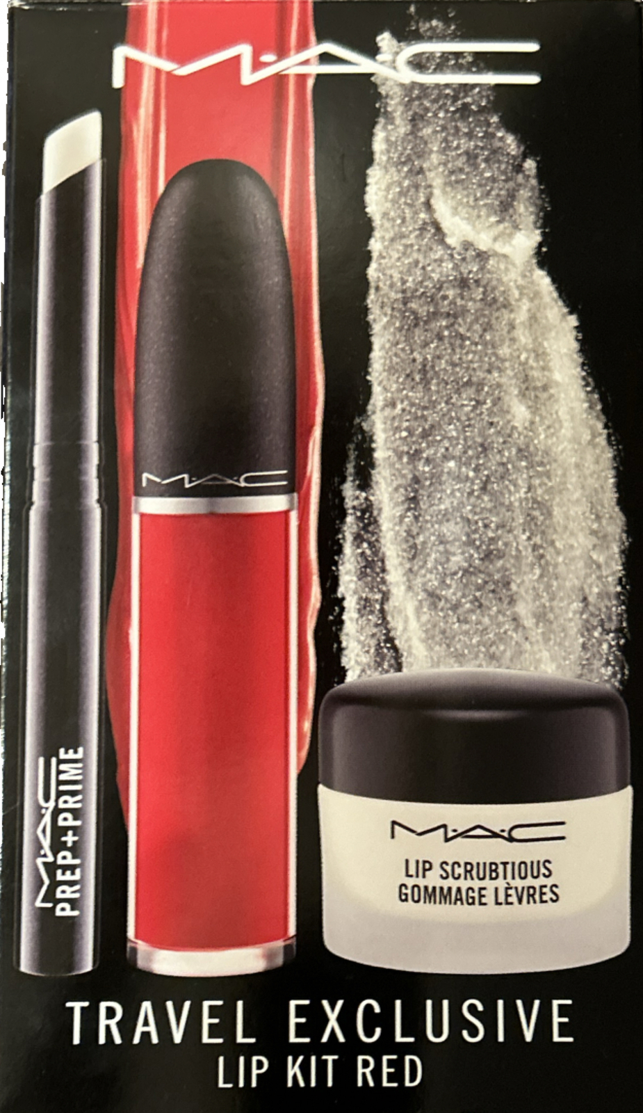 Mac Travel Exclusive Lip Kit Red 3 Pcs Set / New With Box | eBay