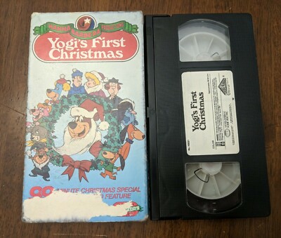Yogis First Christmas 1986 VHS CLASSIC CARTOON preowned | eBay