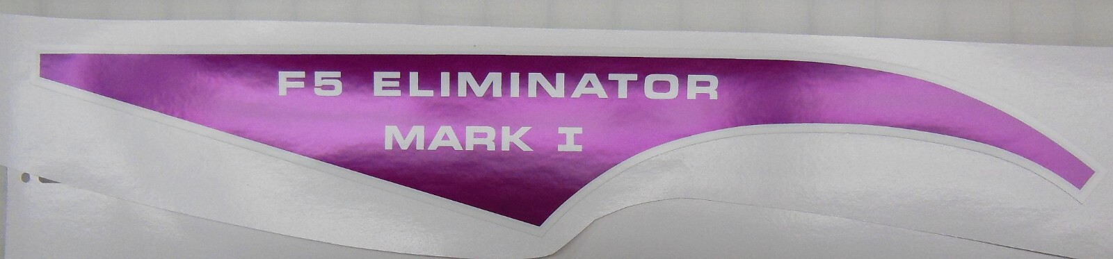 Murray F5 Eliminator Mark I chain guard decal | eBay