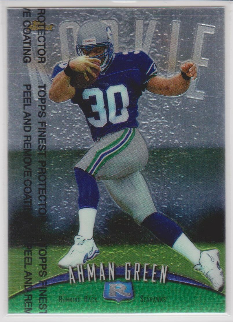 AHMAN GREEN 1998 FINEST ROOKIE SEAHAWKS NEBRASKA CORNHUSKERS S2 | eBay