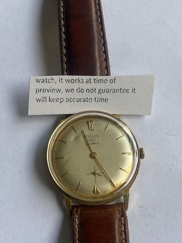 STEELCO Side Second Manual Winding Flatmaster Swiss Made 1 Vintage ...