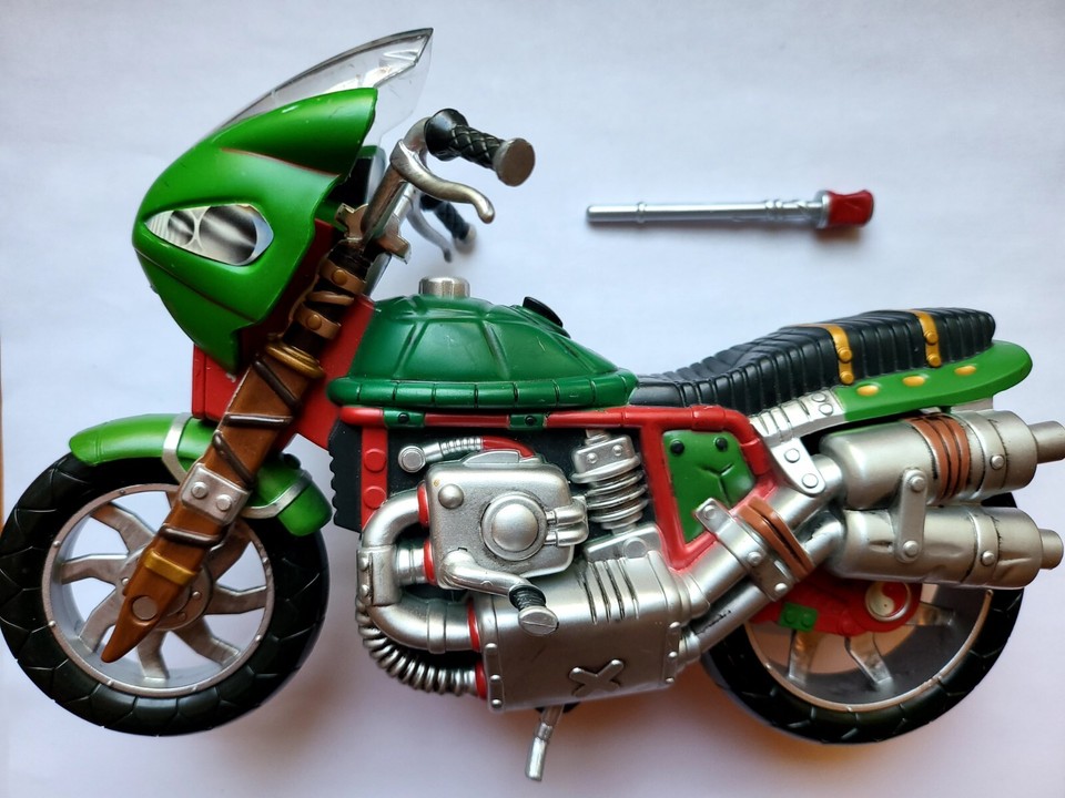 Teenage Mutant Ninja Turtles 2002 Mirage Shell Cycle Raphael W/ammo | eBay