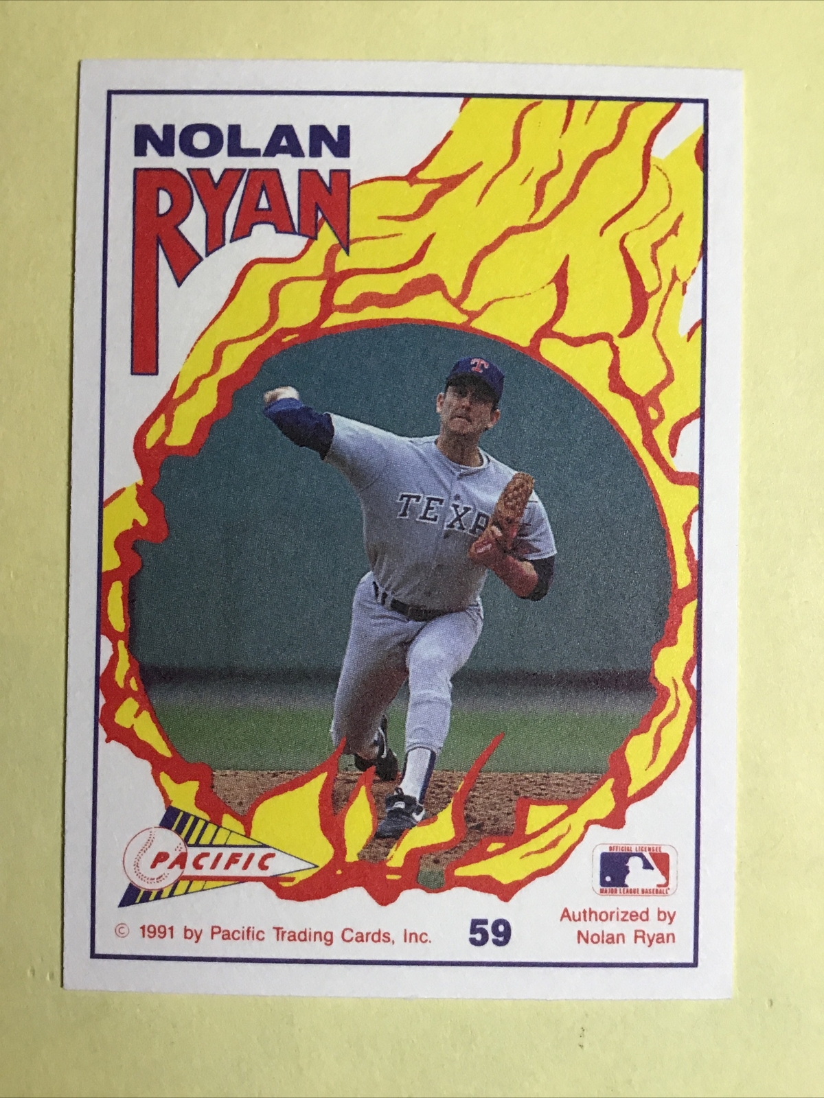 1991 Pacific Trading Cards #59 Nolan Ryan - NM-MINT 2871 | eBay