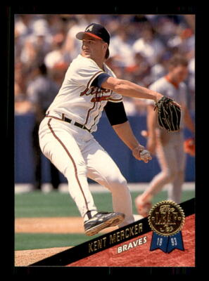 1993 BASEBALL 1993 Leaf Kent Mercker Atlanta Braves #521 1 | eBay
