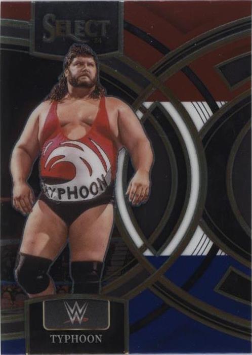 2024 Panini Select WWE - Premier Level Typhoon #138 Red & Blue for sale ...