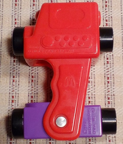 Vintage 1992 McDonald's Happy Meal Toy - M Squad Secret Agent Red ...