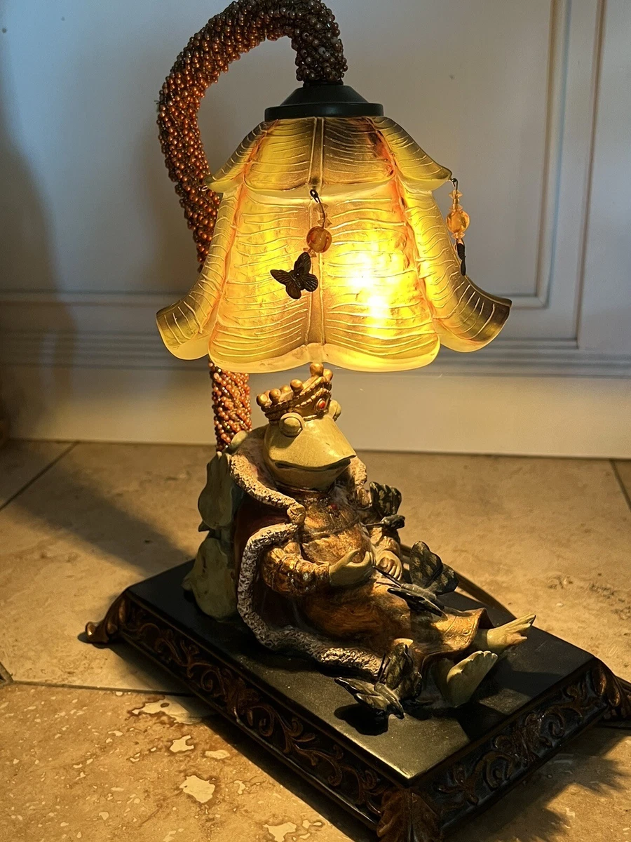 Sterling Frog Lamp