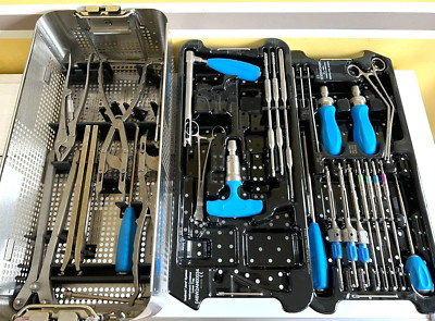 Zimmer Spine Instinct Java System Hook Implant Tray Container ...