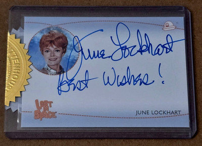 Lost in Space Archives Series 2 AI1 June Lockhart Inscription Autograph ...