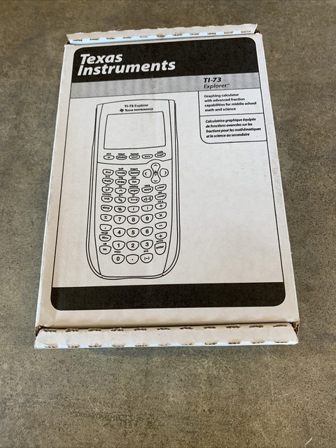 Texas Instruments TI-73 Explorer Graphing Calculator for sale online | eBay
