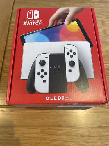 Nintendo Switch OLED Model Handheld Console - 64GB - White **BOXED ...