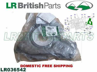 GENUINE LAND ROVER REAR CRANKSHAFT OIL SEAL RANGE ROVER LR4 SPORT 3.0L ...