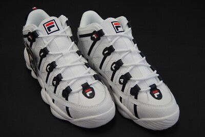[1BM01873-125] NEW MEN'S FILA STACKHOUSE SPAGHETTI WHITE FILA NAVY FILA ...