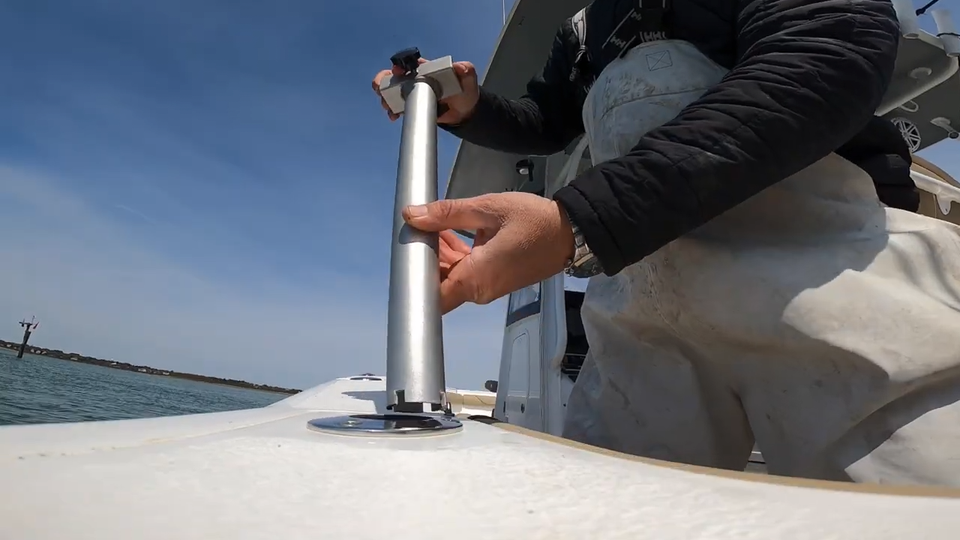 Dev Fishing Trolling Bait Tube Cutter Chum Fish Boat Rod Holder Chummer ...