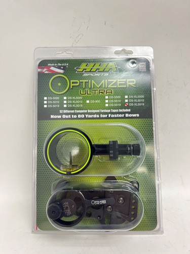 HHA Sports Optimizer Ultra XL Single Pin Dial Archery Sight DS-XL5519 ...
