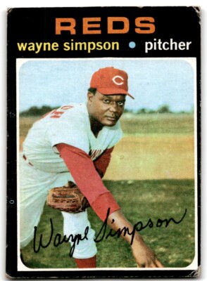 1971 Topps Wayne Simpson Cincinnati Reds #339 | eBay